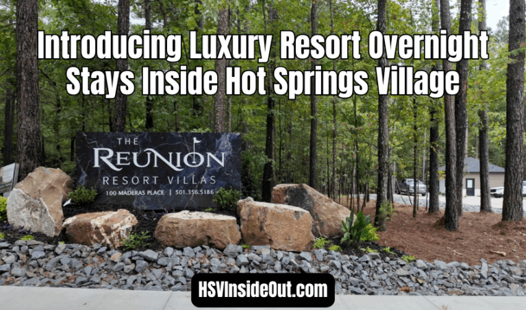 Introducing Luxury Resort Overnight Stays Inside Hot Springs Village